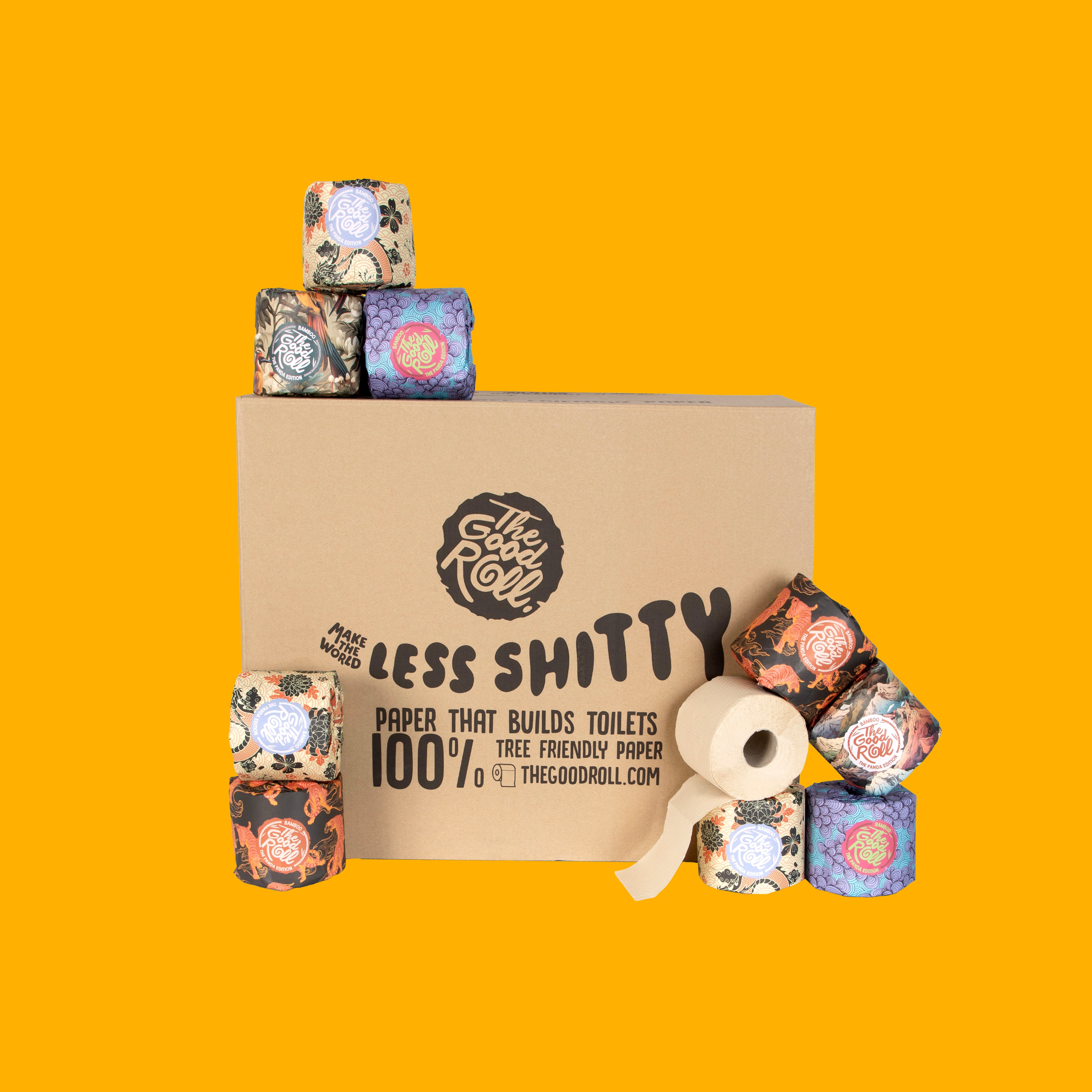 The Panda Edition - Bamboo Paper – The Good Roll