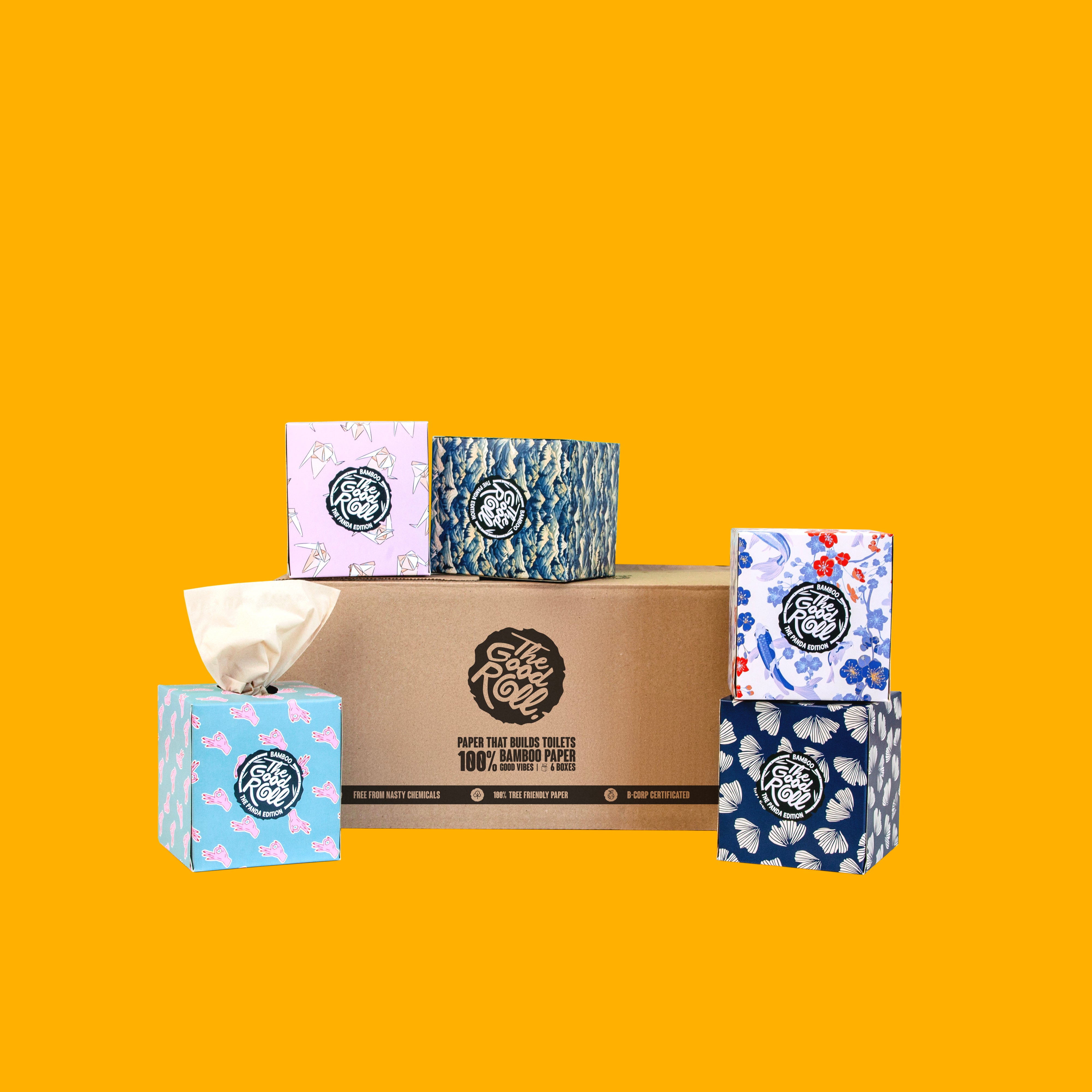 Koop The Happy Tissue | Zachte & duurzame bamboe tissues – The Good Roll